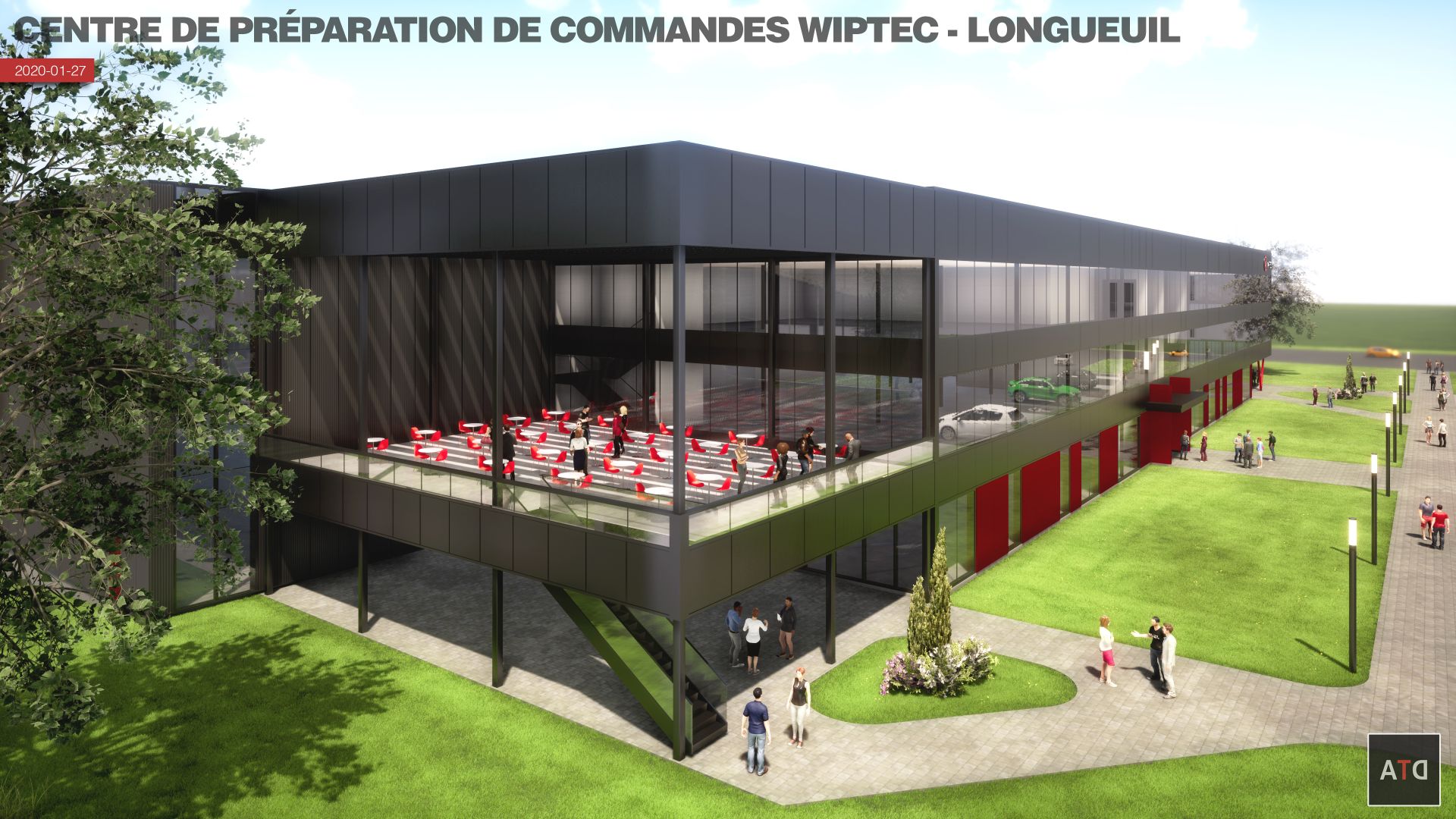 Centre de distribution WIPTEC Longueuil - Archi Tech Design Nouvelle ...
